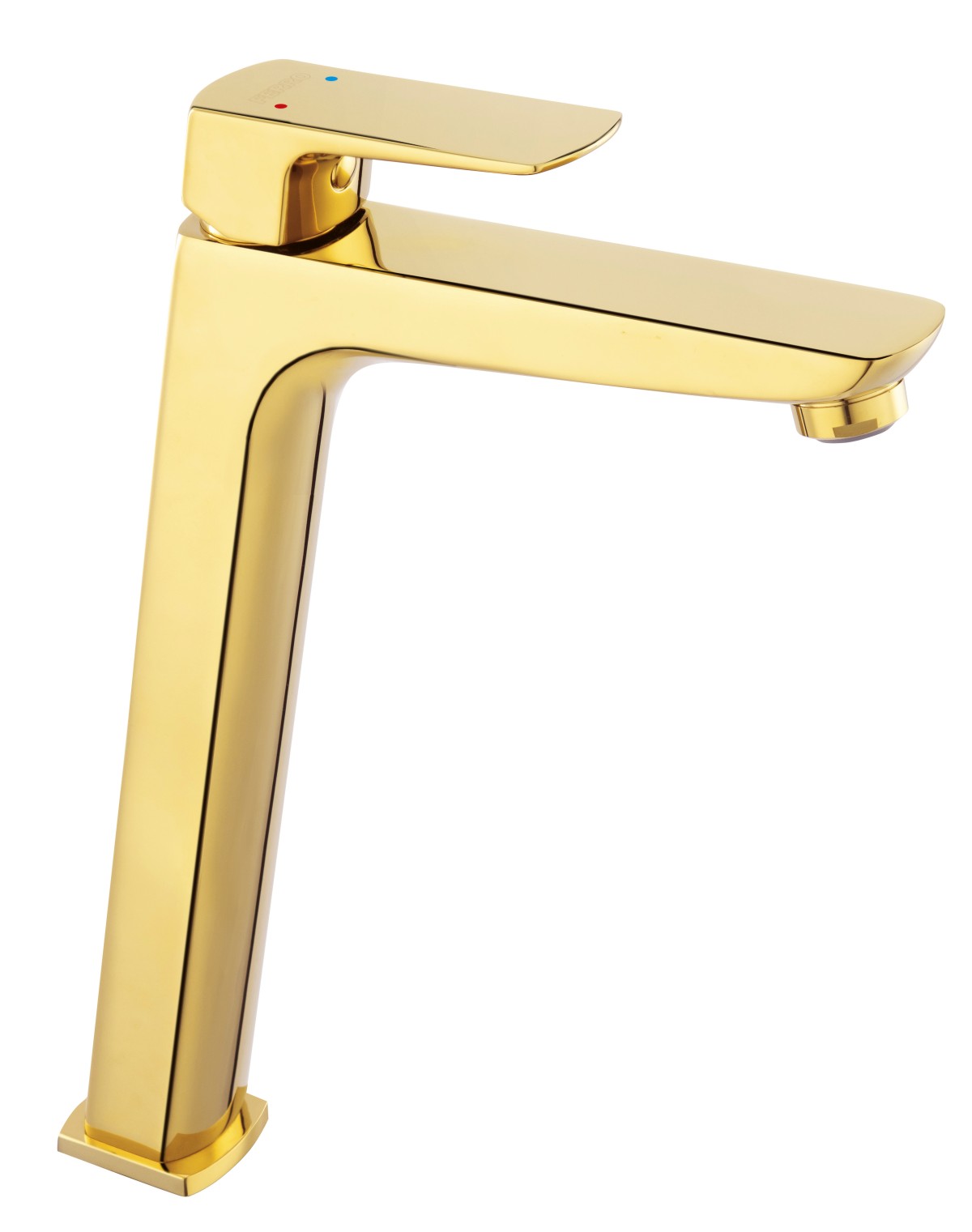 VITTO GOLD VERDELINE, Bateria umywalkowa stojąca nablatowa, BVI2LVLG ...